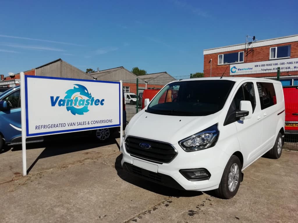 Ford Transit Custom Crew Van With Dog Cages – Vantastec Ltd