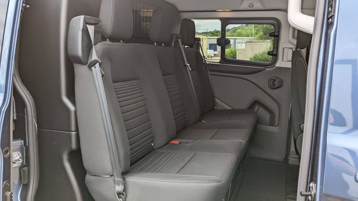 Ford Transit Custom Crew Van | Free UK Delivery - Vantastec