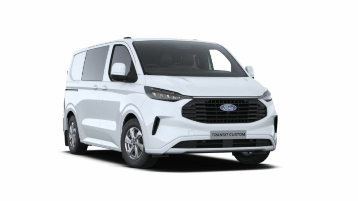 Ford Transit Custom Crew Van | Free UK Delivery - Vantastec