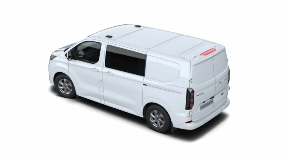 Ford Transit Custom Crew Van | Free UK Delivery - Vantastec